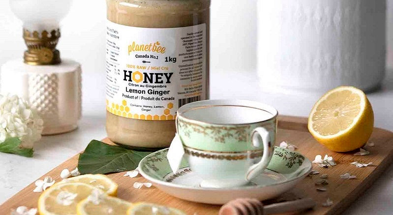 Honey with Lemon & Ginger - Winter Immunity Tonic! - Planet Bee Honey Farm