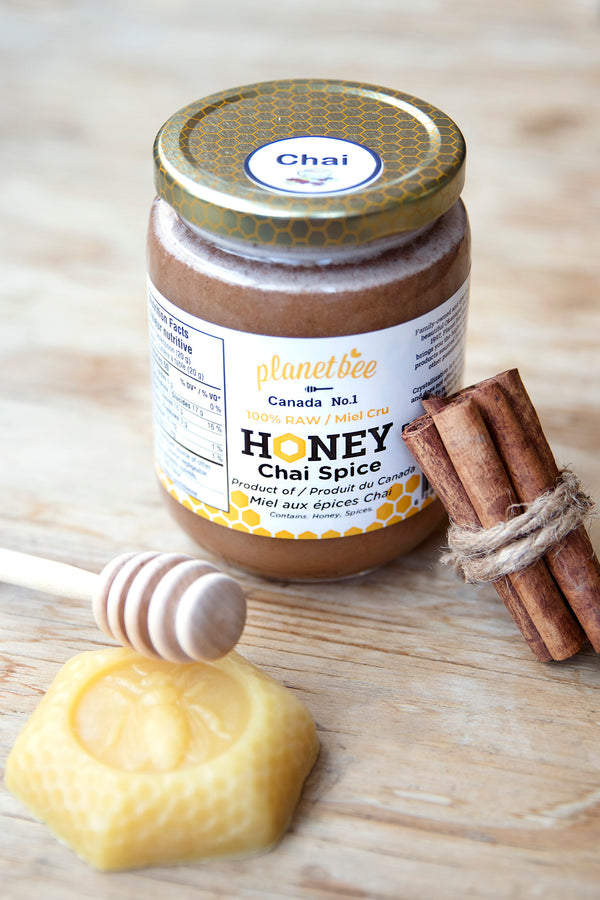 Chai Spice Honey - Raw Honey with Chai Spices | Made in Canada ...