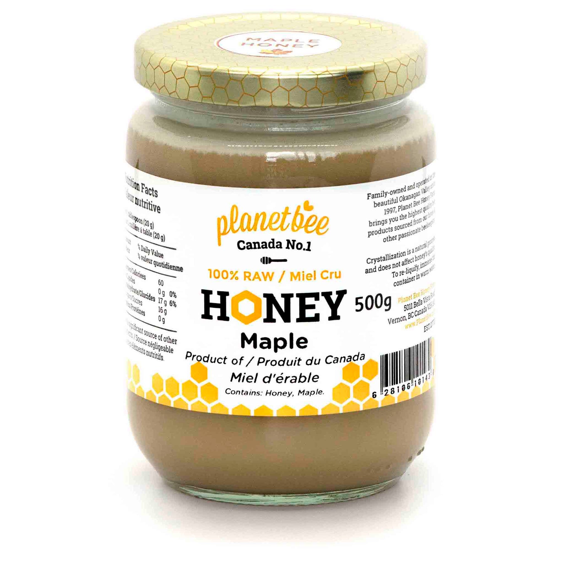 100% Raw, Pure Honey | Planet Bee Honey Farm
