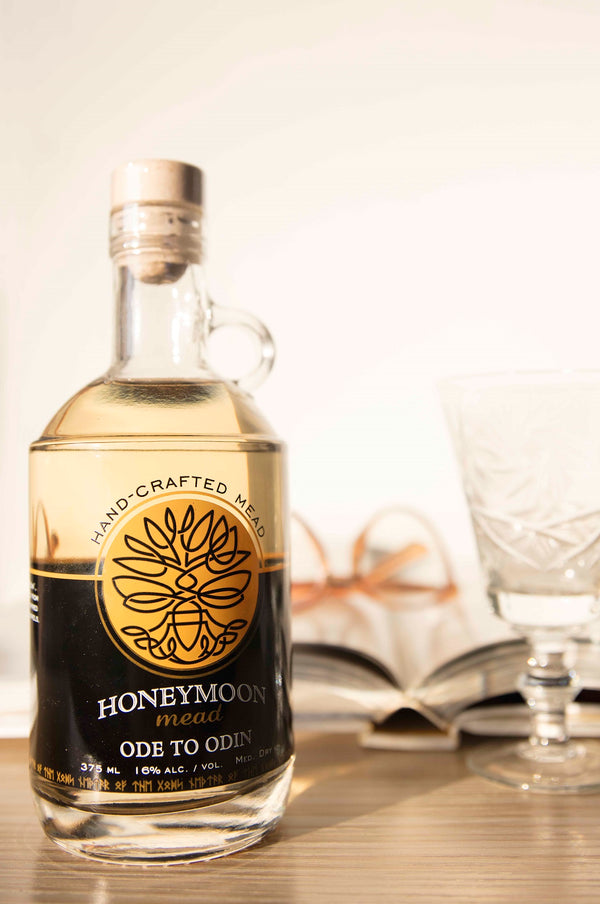 Ode to Odin - Hand-crafted Whiskey Barrel Aged Mead! - Planet Bee Honey ...