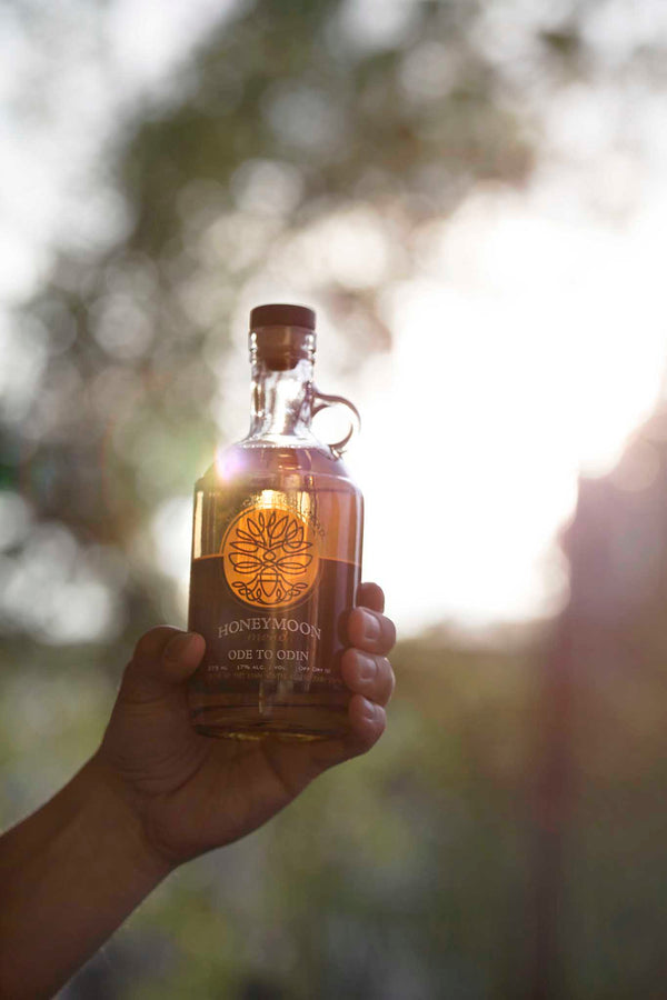 Ode to Odin - Hand-crafted Whiskey Barrel Aged Mead! - Planet Bee Honey ...