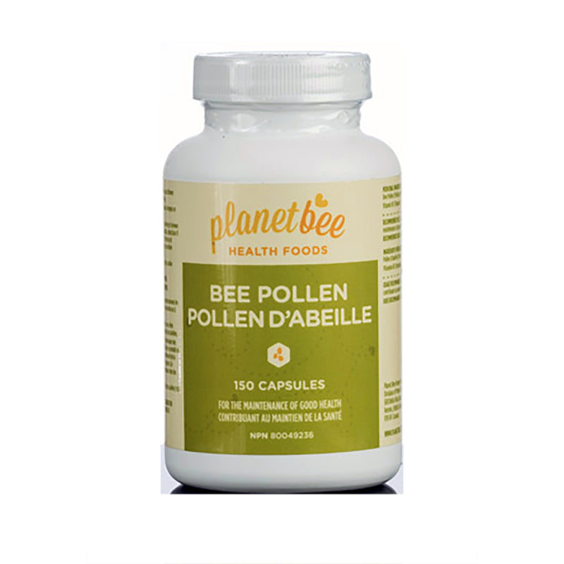 Bee Pollen Capsules | 100% Canadian Bee Pollen - Planet Bee Honey Farm